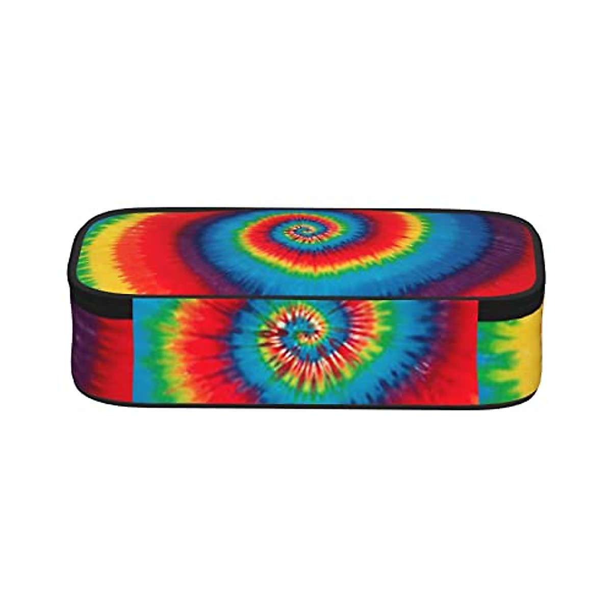 Fxuocza Tie Dye Rainbow Pencil Cases for Girls Pencil Bags with Zipper,Aesthetic Pencil Case Organizer Pencil Box