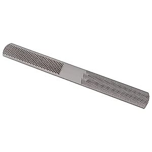 Amazon Basics 4-in-1 Multi-Function Wood Rasp File, Hardened Alloy Steel - 8-inch