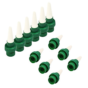 Greatstar Plant Waterer,Vacation Ceramic Self Watering Plant Spikes,Automatic Flower and Drip Irrigation Watering Stakes System for Indoor&Outdoor Use (12PCS)