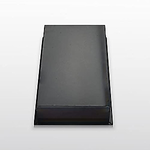 NAVNKA Shower Niche, No Tile Needed, The Insert Storage Shower Shelf is Easy to Install, Stainless Steel, Black grey (12''*6'')