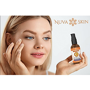 Vitamin C Serum for Face - Face Serum Vitamin C and Hyaluronic Acid, Anti Aging serum, Brightening Serum, Brightening Face Serum with Vitamin C Oil, Facial Serum for Collagen Production & Reduced Acne