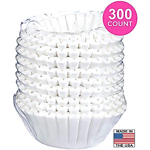 Coffee Filters, 8/12-Cup Size, 300/Pack (Authorization Seller)