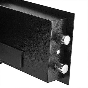 Barska Digital Keypad Home & Office Steel Security Safe Lock Box with Deadbolts - 1.2 Cu Ft Standard