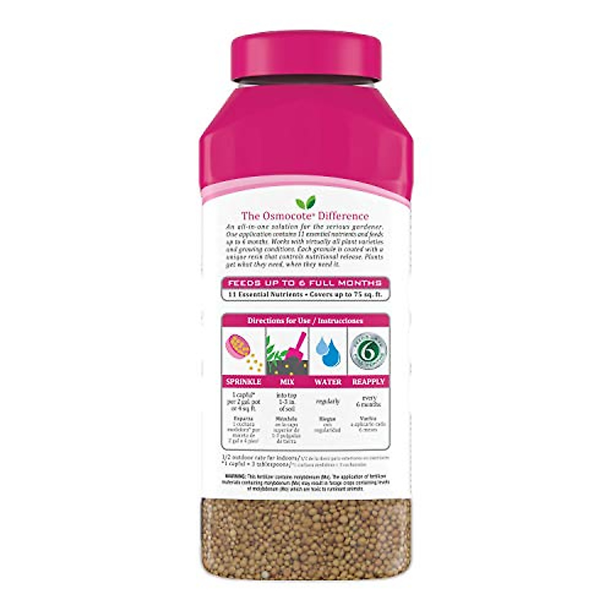 Osmocote Smart-Release Plant Food Plus Outdoor & Indoor, 2 lb.