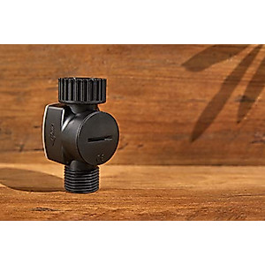 Orbit Hose End Water Flow Meter Black