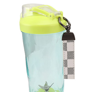 Luqeeg Portable Blender, 20oz 600ml Mini Blender, USB Rechargeable Blender with 6 Blades Handheld Personal Size Blender for Shakes and Smoothies for Kitchen Home Travel Office Camping