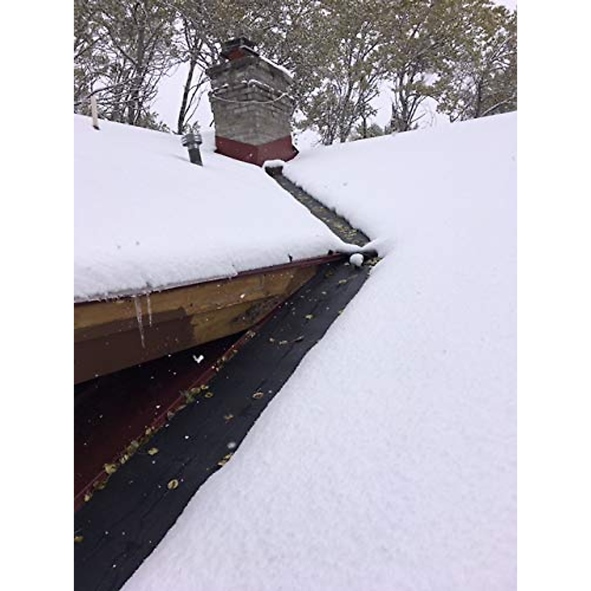 RHS Snow Melting System, Roof and Valley Heater, Ice and Snow Melting Mats, Sizes 5' feet x 13" inches, Color Black, 5 ft. mat Melts 2" inches of Snow per Hour, Buy Factory Direct, (5' ft. x 13" in.)