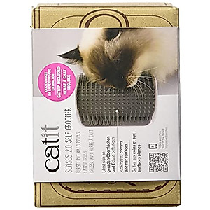 Catit Senses 2.0 Self Grooming Cat Brush and Interactive Cat Toy