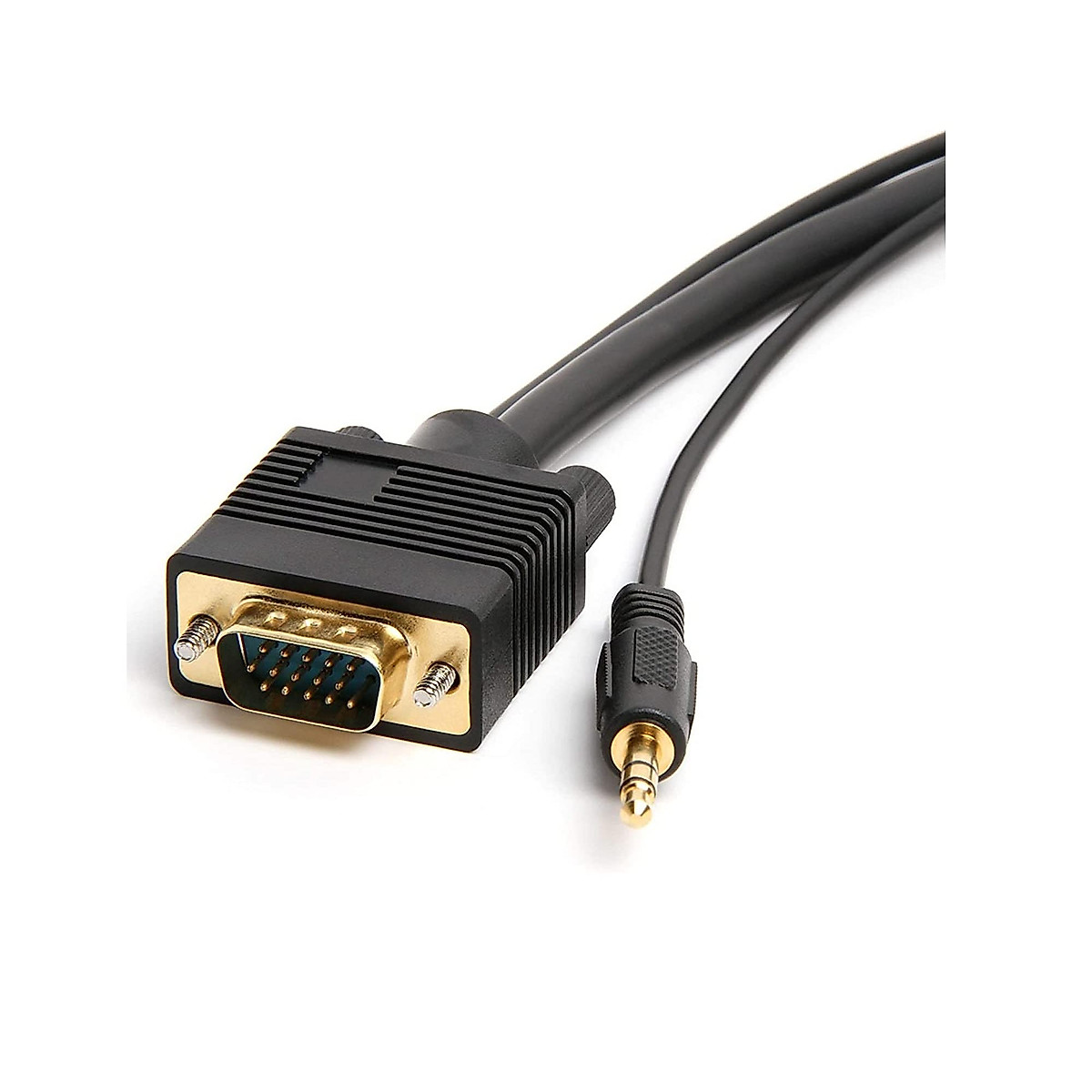 VGA to VGA Cable with Ferrite Cores 15 Feet (4.5 Meters) HD15 Male to Male SVGA Monitor Cable 15ft (4.5M) (10 Pack)