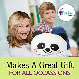 Unicorn Pillow Kit & Panda Pillow Kit Bundle - Fun DIY Arts and Crafts Project for Kids Ages 6 7 8 9 10 11 12 - Great Gifts for All Occasions
