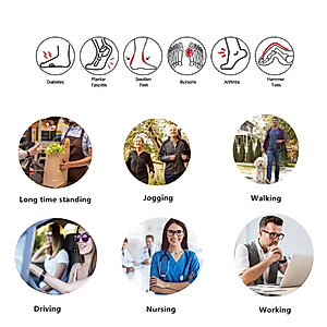 ZGDG Women's Diabetic Edema Shoes, Adjustable Swollen Feet Shoes for Women Wide Feet Hammer Toe Arthritis Indoor Outdoor Lightweight Walking Sneakers Black