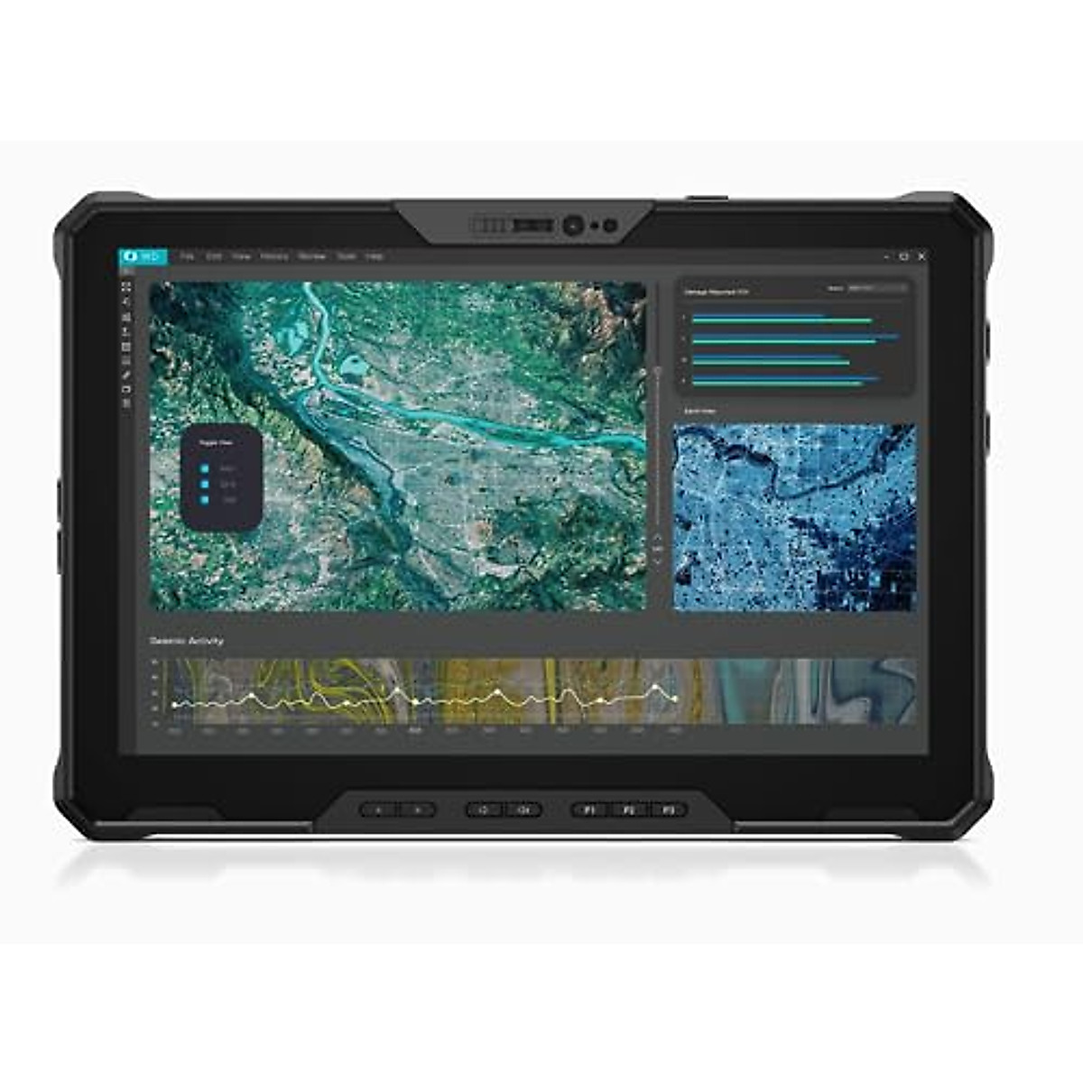 Dell Extreme 7230 Rugged Tablet Computer, 12-Inch, Black, Windows 11 Pro