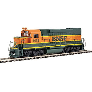 Walthers Trainline HO Scale Model EMD GP15-1 - Standard DC - BNSF Railway (Green, Orange, Yellow), Unisex Children