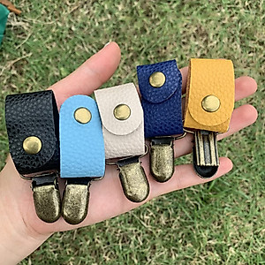 Rainify Hat Clip for Travel,PU Leather Hat Clip,Hat Clips for Luggage,Multifunctional Duckbill Hat Clip,Hat Companion Outdoor