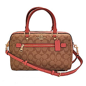 Coach Rowan Satchel in Signature Canvas
