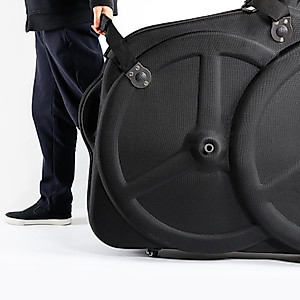 CyclingDeal Bike Travel Case - 700c Bikes - Bicycle Air Flights Travel Hard Case Box Bag EVA Material Lightweight & Durable with TSA Lock - Great for Road Bike -Transport Equipment Pro