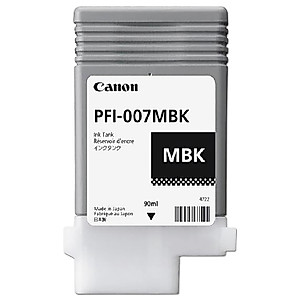 Canon PFI-007MBK Matte Black Ink Tank (90mL)