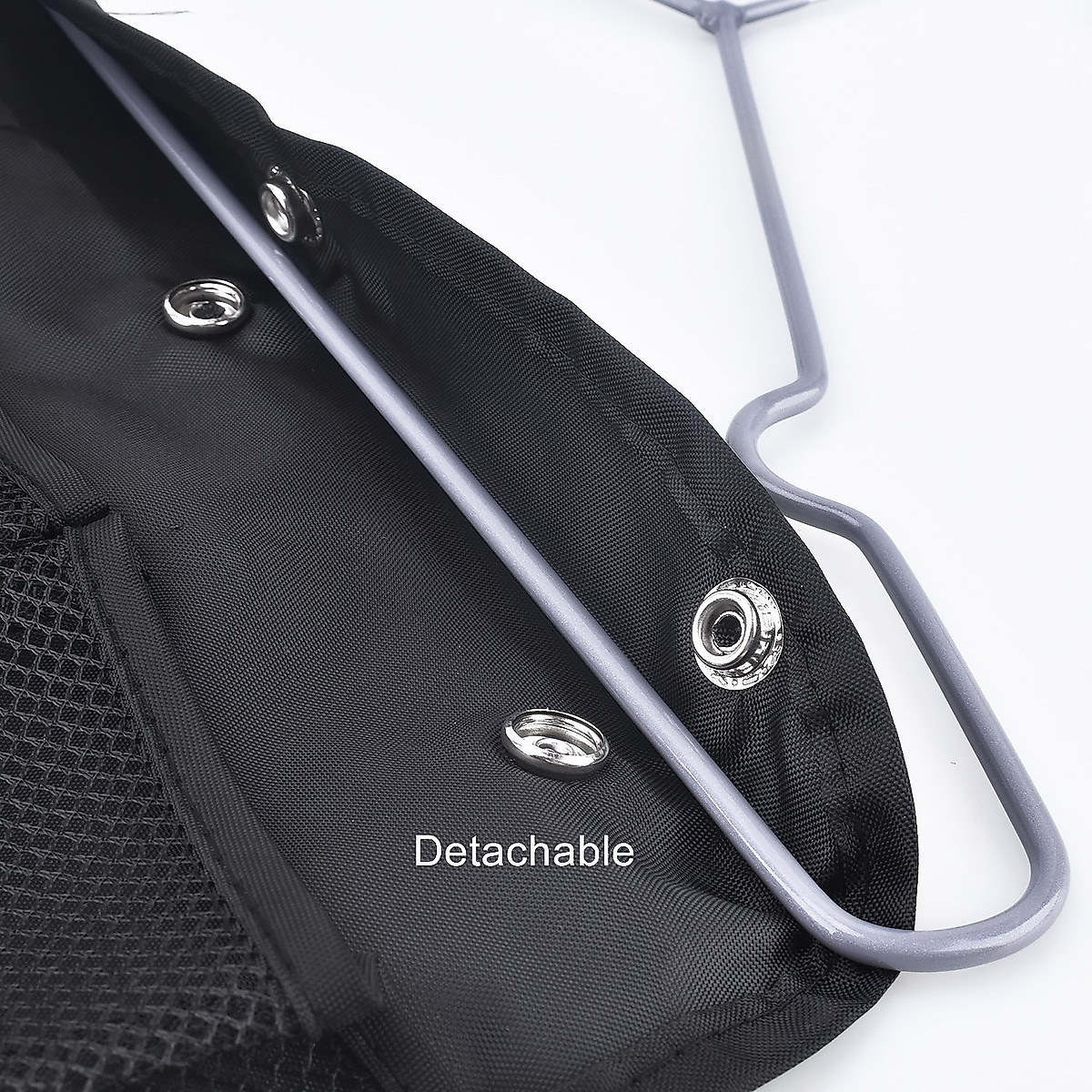 Geboor Oxford Hanging Closet Organizer for Underwear, Stocking, Bra and Sock, Dual-Sided Space Saving Storage Holder with 42 Pockets