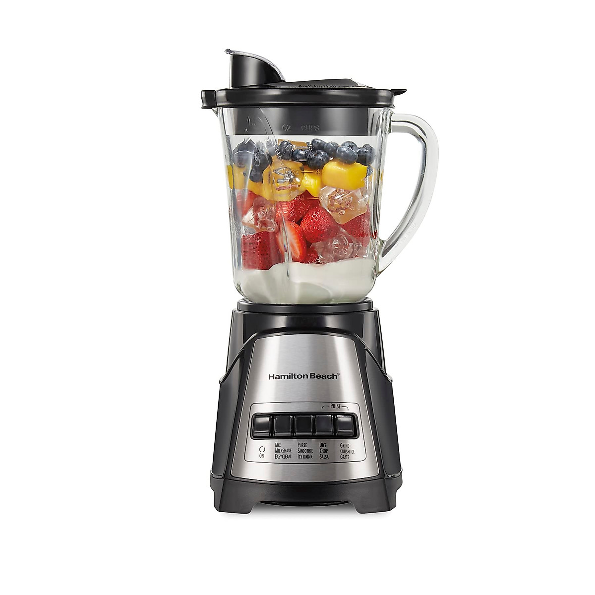 Hamilton Beach Power Elite Wave Action blender-for Shakes & Smoothies & Portable 7 Quart Programmable Slow Cooker with Three Temperature Settings