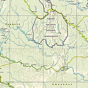Colombia Map (National Geographic Adventure Map, 3405)