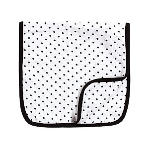 Hudson Baby Unisex Baby Muslin Burp Cloth 7pk, Poppy Daisy, One Size