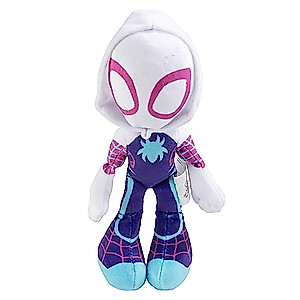 Marvel Spidey & His Amazing Friends 8" Plush 3-Pack Set - Spiderman, Miles Morales & Gwen Stacy - Officially Licensed - Stuffed Animal Toy Figure - Gift for Kids, Boys & Girls - 8 Inches