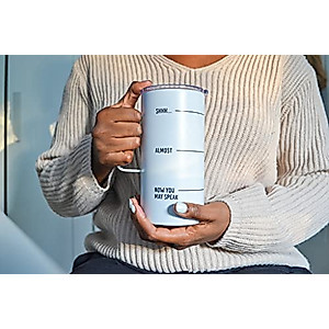 Wild Eye Designs Iceware Insulated Stainless Steel Double Wall XL Coffee Mug (20 fl oz) WHITE, SHH