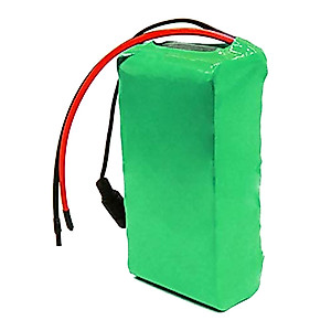 TGHY 24V 6Ah E-Bike Lithium Battery Pack with BMS and Charger 6000mAh Li-ion Battery for Mobility Scooter Electric Go-Kart Kids Ride On Car Electric Wheelchair,Xt60