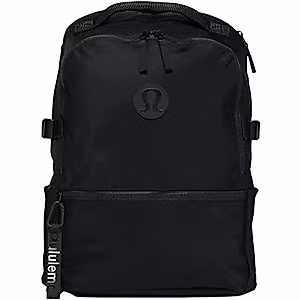 LULULEMON Lightweight New Crew fits 15" laptop Backpack 22L Gym Travel School - Black