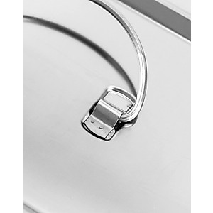 QWORK Medical Surgical Trays, 2 Pack Stainless Steel Dental Instruments Organizer Holder Sterilization Tray for Lab Instrument Supplies, 11.8" x 7.8" x 2"