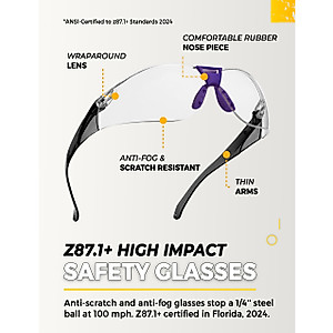 TradeSmart High-Performance Earmuffs for Shooting Range & Shooting Eye Protection Glasses + Firearm Confidence Course Included