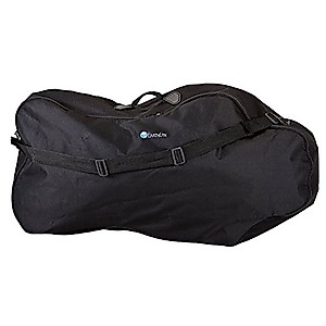 EARTHLITE Portable Massage Chair Package VORTEX - Portable, Compact, Strong and Lightweight incl. Carry Case, Sternum Pad & Strap (15lbs), Mystic Blue