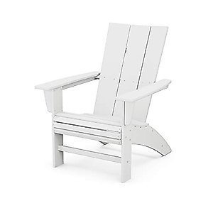 POLYWOOD Modern Curveback Adirondack Chair
