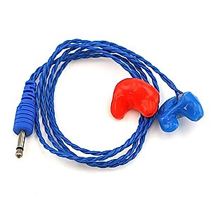 Rugged Challenger Semi-Custom Ear Mold Speakers for Racing Radios Communications Electronics – Connects to 1/8" Ear Bud Jack