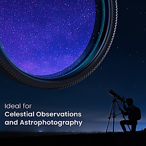 Neewer Telescope Filter 1.25” UHC Filter, Astrophotography Accessory Filter to Improve Image Contrast and Reduce Light Pollution for Astronomical Photography