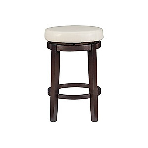 Linon Maya Rice 24 Inches Counter Stool, 24"