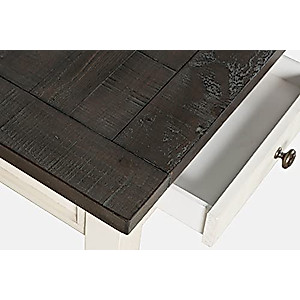 Jofran Madison County Reclaimed Pine USB Charging Farmhouse Desk