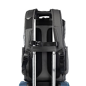Travelpro Crew Executive Choice 3 Medium Top Load Backpack fits up to 15.6 Laptops and Tablets, USB A and C Ports, Men and Women, Titanium Grey