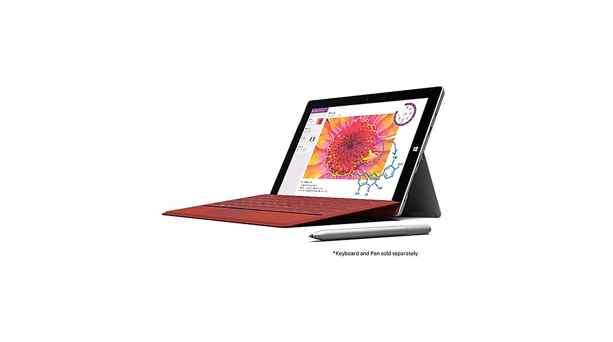 Microsoft Surface 3 Tablet - Renewed 10.8" FHD Touchscreen