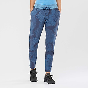 Salomon Women's Standard Sweatpants, Mood Indigo, M