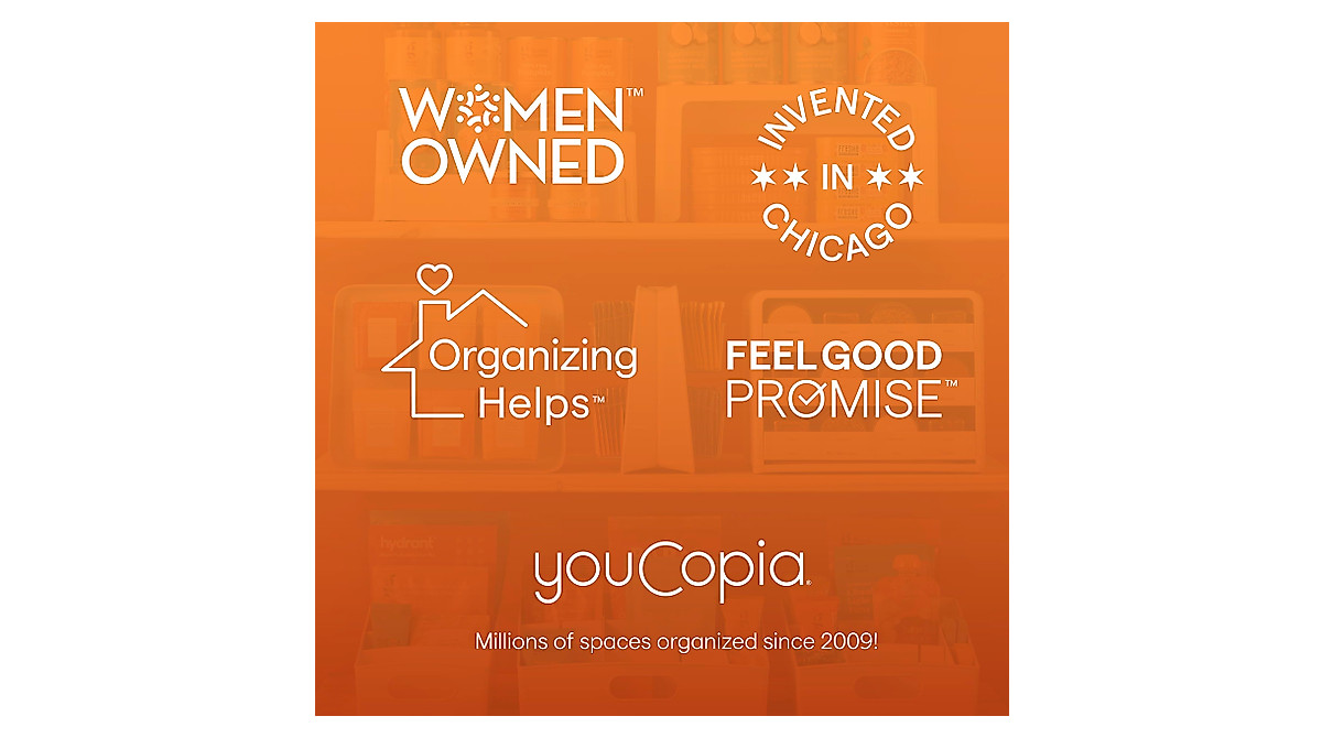 YouCopia ShelfBin Organizer for Kitchen Cabinets & Pantry