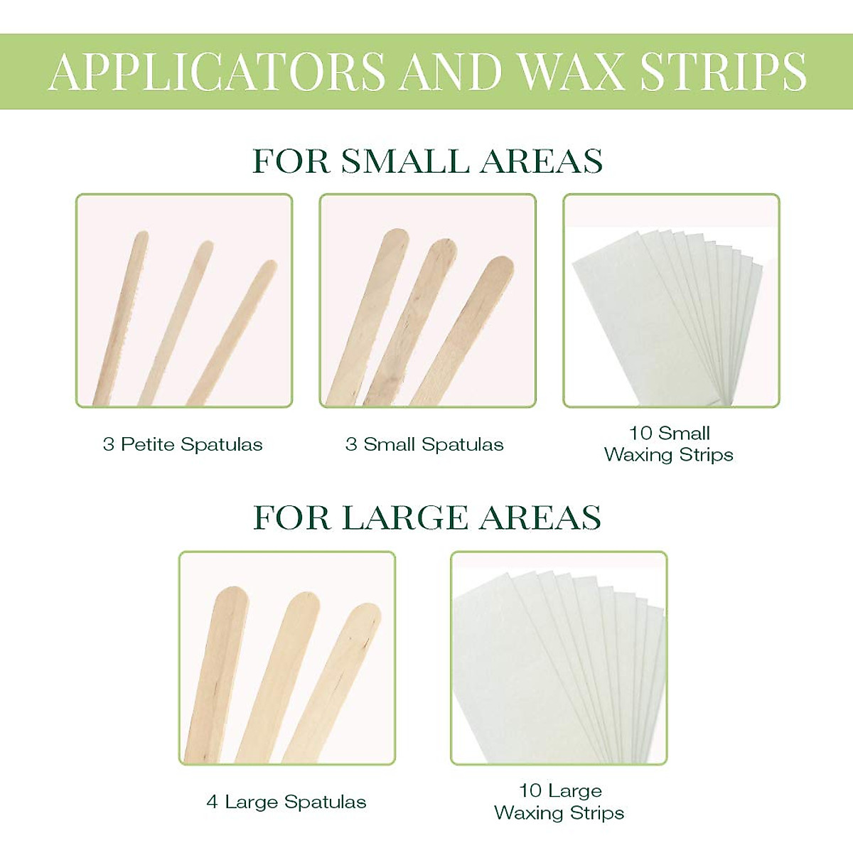 Clean + Easy Sensitive Microwave Kit for Face & Body, All-in-One Waxing Essentials for Full Body Hair Removal Treatment, Soft Wax, Easy to Prepare, Convenient to Use, Safe for Delicate Skin, 10-Pc