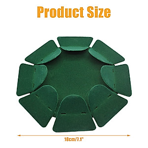 Coufce Green Golf Putting Cup, All-Direction Golf Practice Hole, Golf Training Hole Surface Flocking for Indoor, Outdoor(3Pcs)
