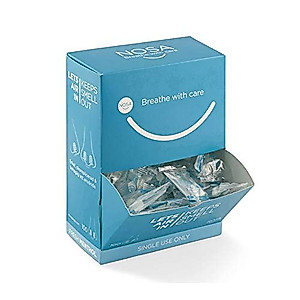 NOSA Mentholated Nose Plugs to Block Pungent Odors (Box of100)