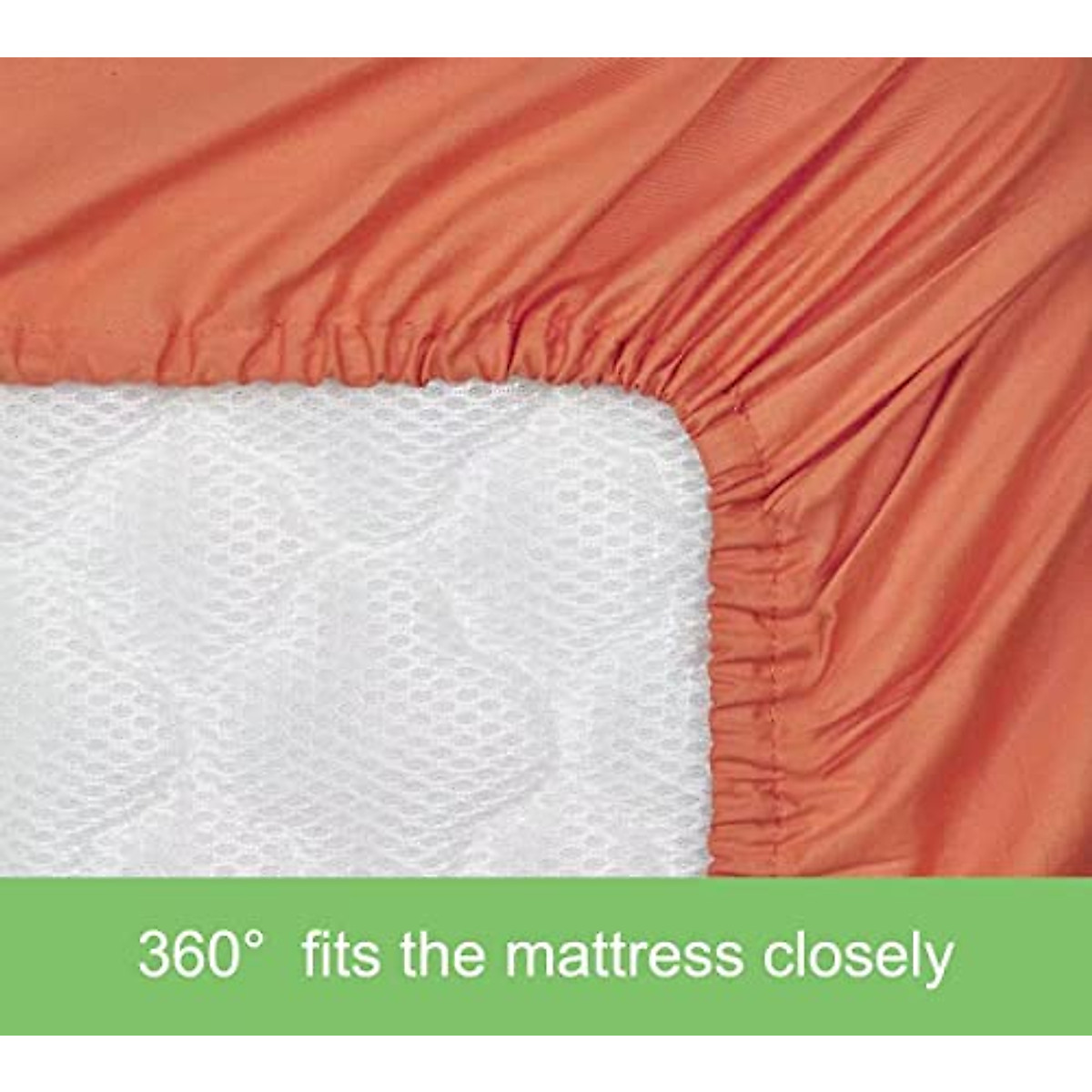 4 Pack Bassinet Fitted Sheets 33x20 Fits Baby Delight, Mika Micky, KoolaBaby, Dream On Me, ANGELBLISS and Rectangle Bedside Sleeper Mattress, Soft and Breathable Cotton