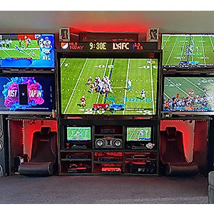 Tickercom Skybox Sports LED Ticker Display Live Scores for Man Cave 63 Inch Titan