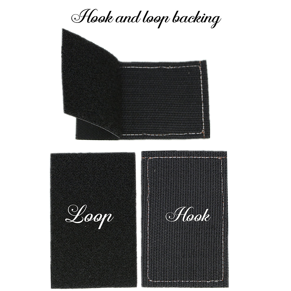 2 Pieces Tactical USA Flag Patch -Black & Gray- American Flag US United States of America Military Uniform Emblem Patches (2 Packs)