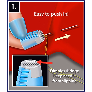 Taylor Seville Originals Wonder Grip and Thimble-Sewing Notions and Accessories-Sewing Supplies