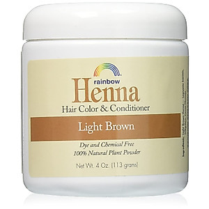 RAINBOW RESEARCH HENNA,PERSIAN LIGHT BROWN, 4 OZ Pack of 2
