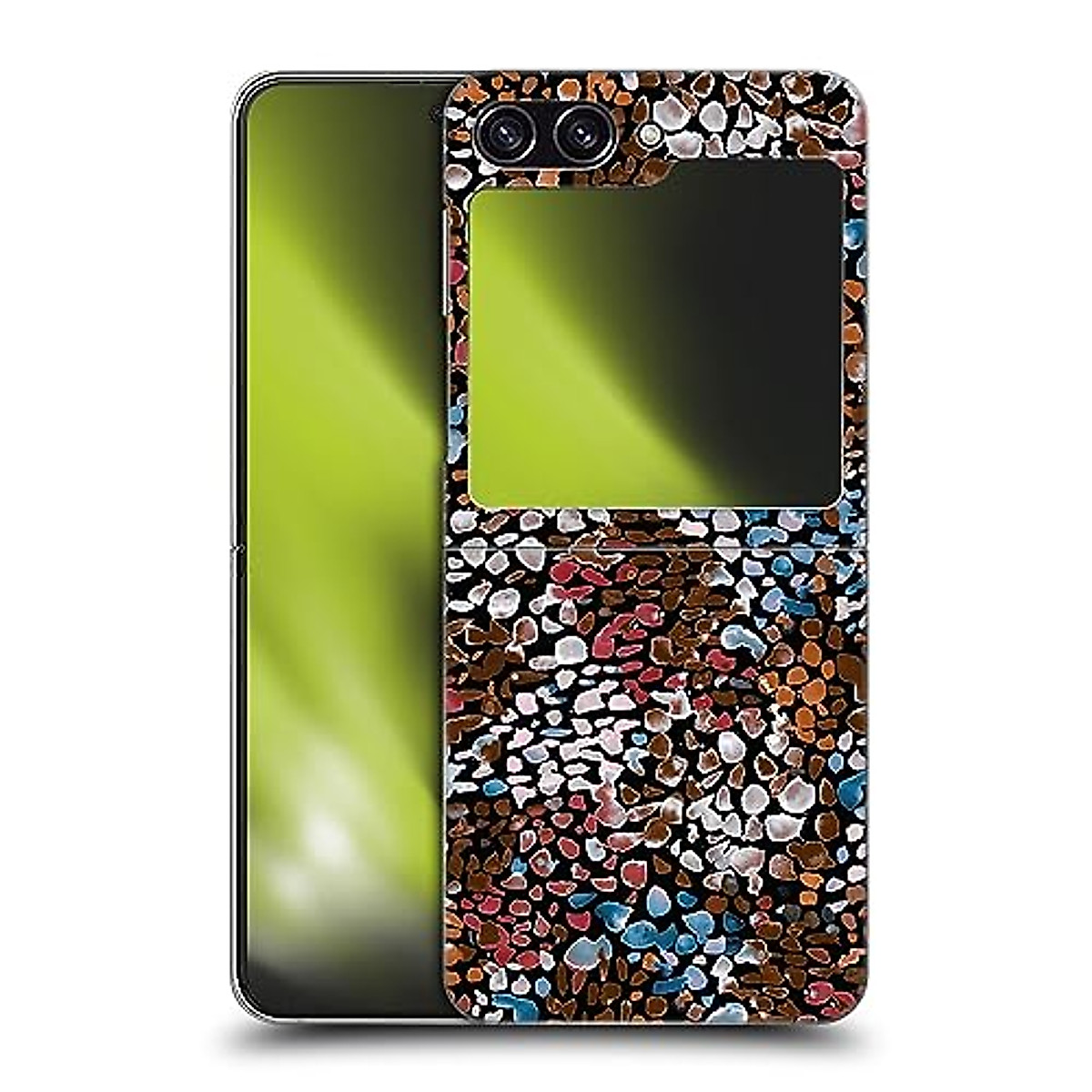 Head Case Designs Officially Licensed Ninola Speckled Watercolor Abstract 2 Hard Back Case Compatible with Samsung Galaxy Z Flip5